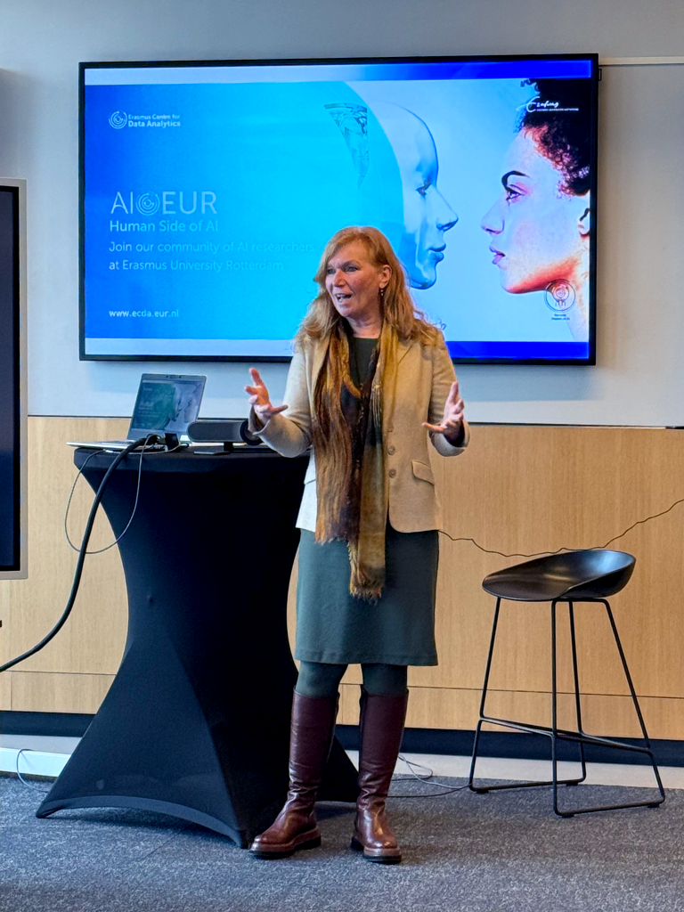 Brainstorm around AI with CWI - Erasmus Centre for Data Analytics